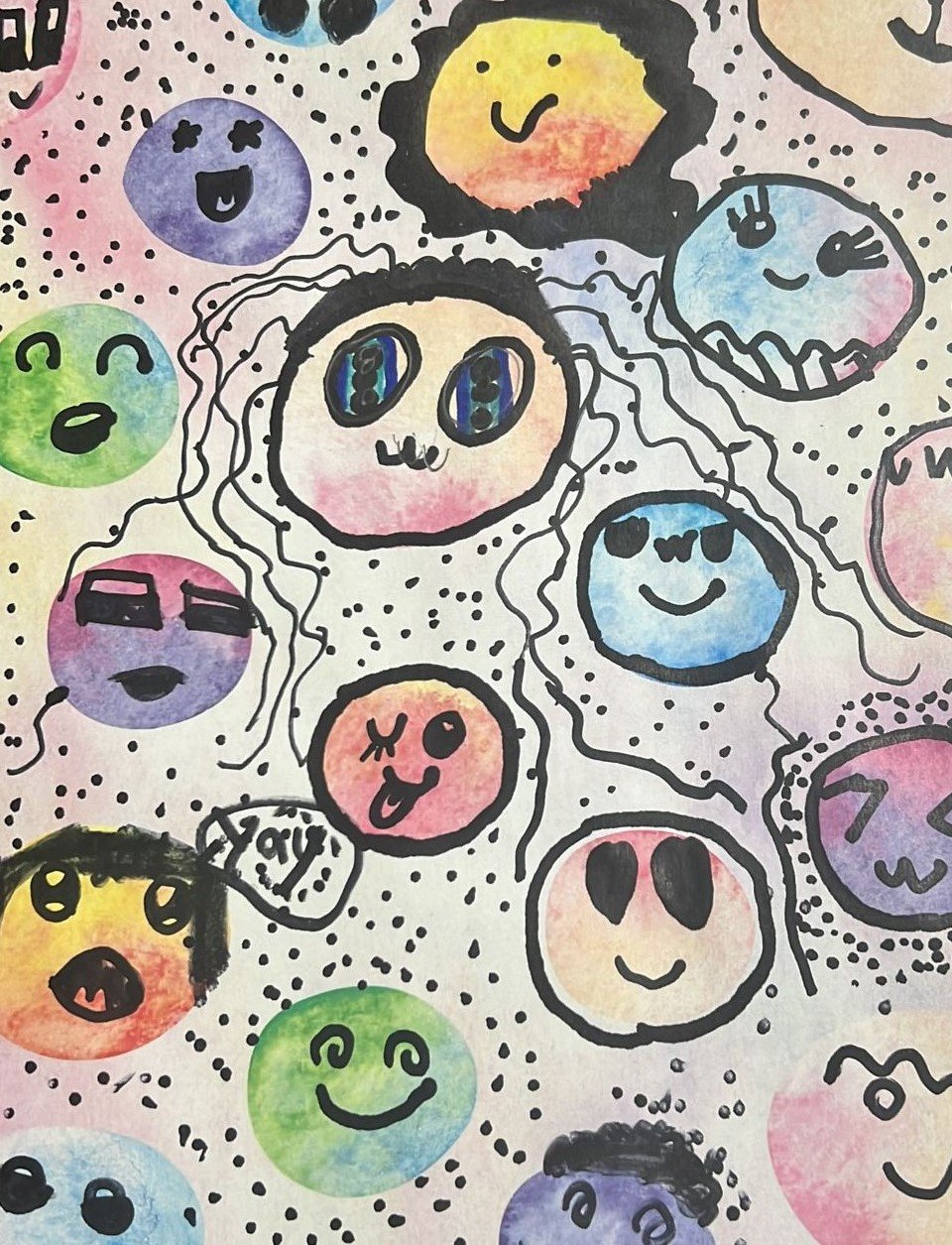 Reverse Coloring Book For Kids - Creative Bee