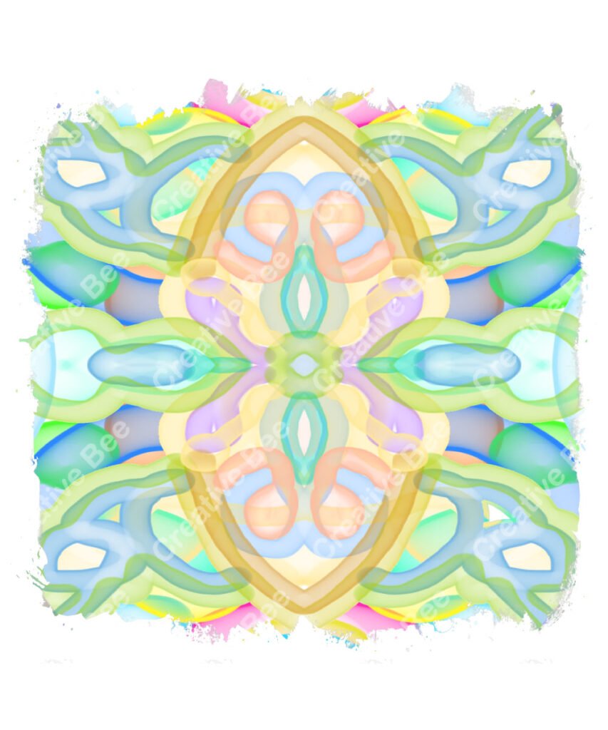 Patterns Reverse Coloring Book - Creative Bee