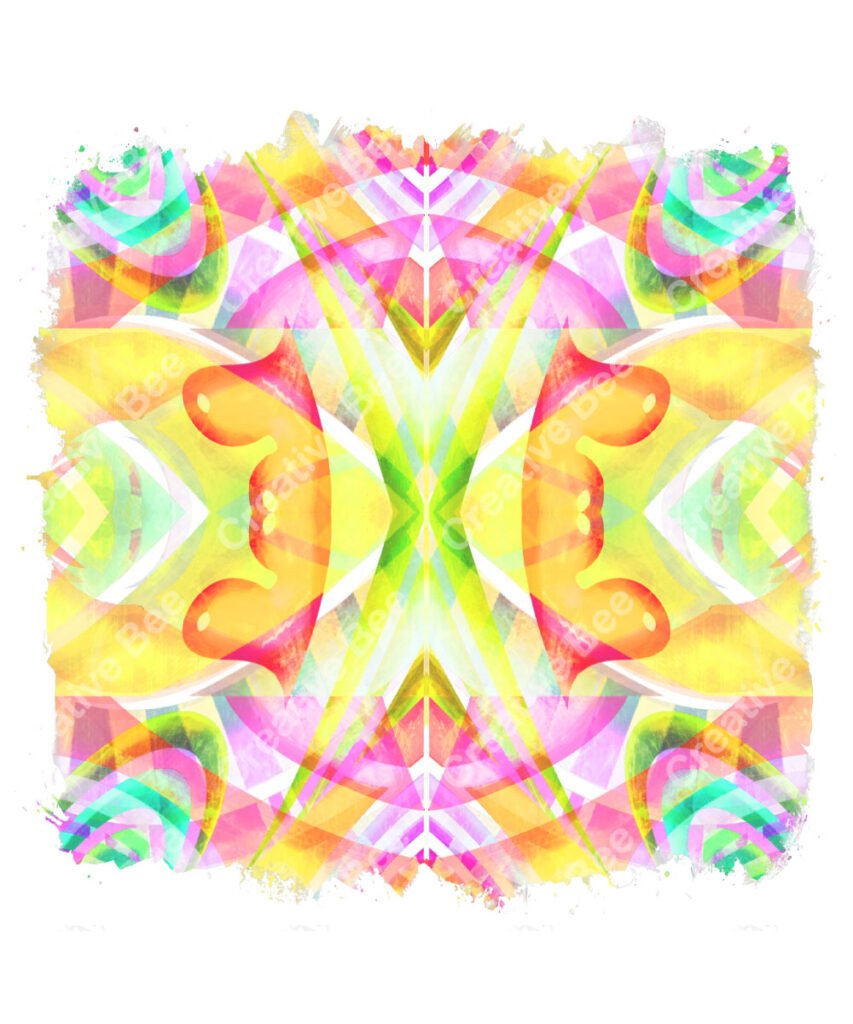 Patterns Reverse Coloring Book - Creative Bee